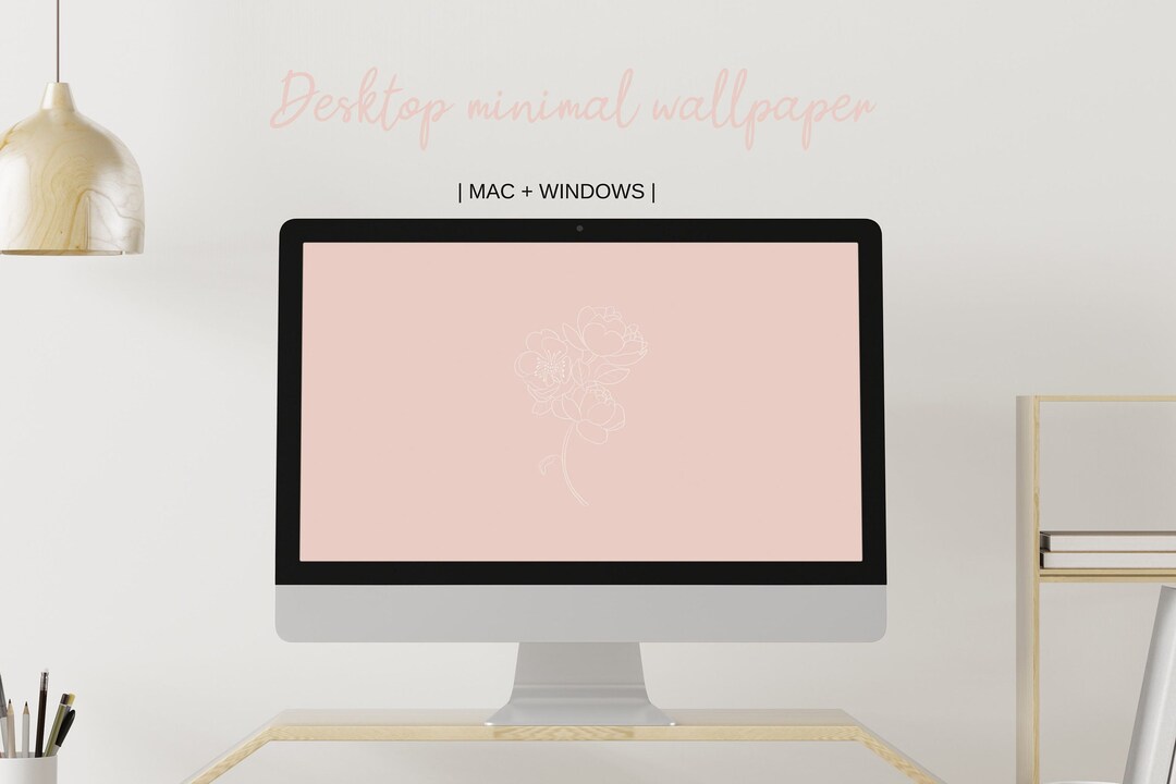 Pink Desktop Background Flowers Desktop Wallpaper Aesthetic Desktop ...