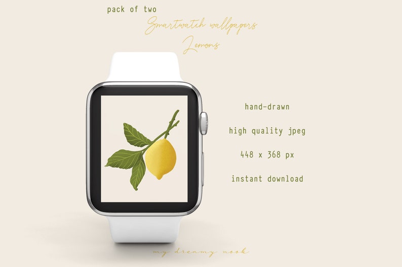 Smartwatch Lock Screen Apple Watch Wallpaper Watch Face - Etsy