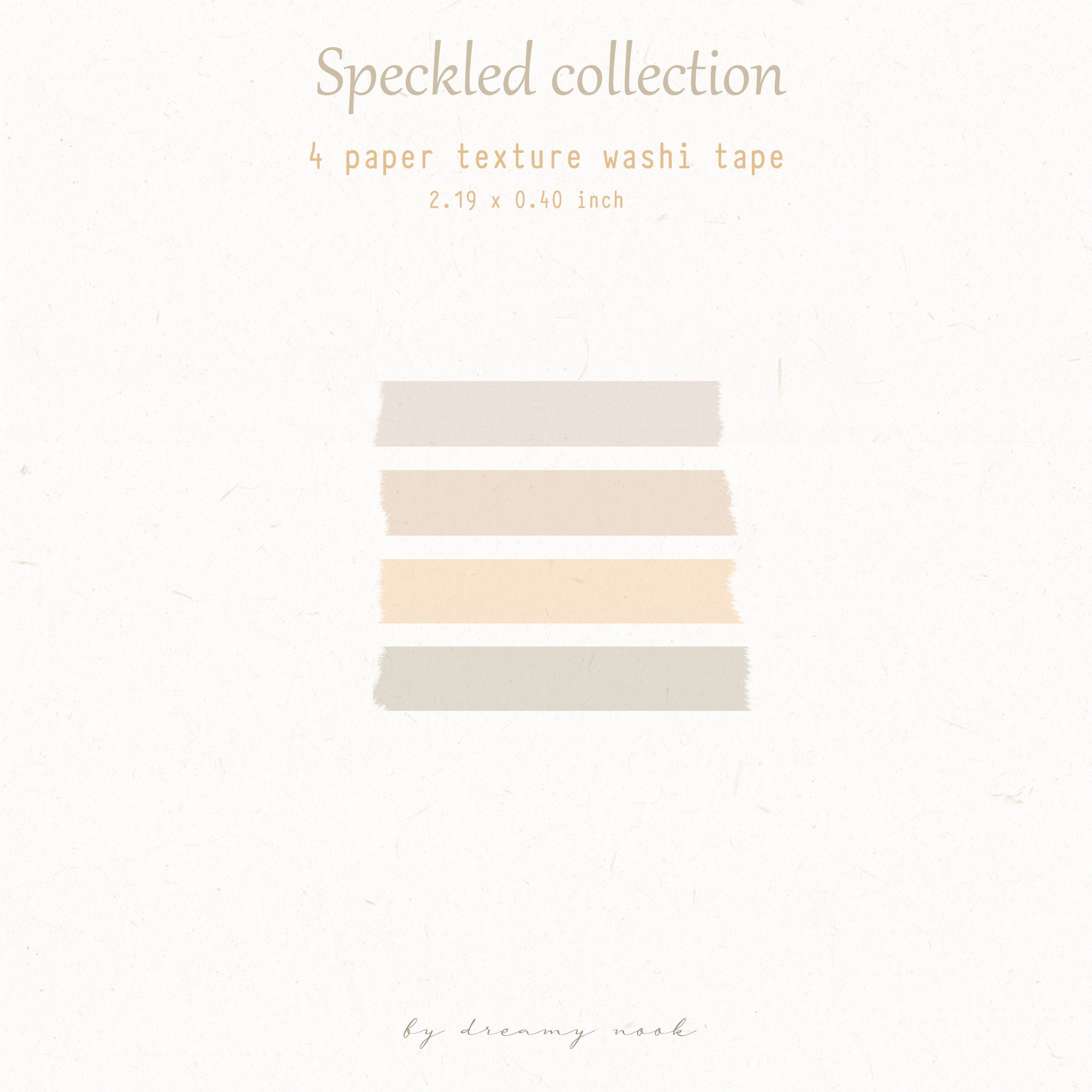 Digital Washi Tape Clipart Neutral Digital Stickers Download | Etsy