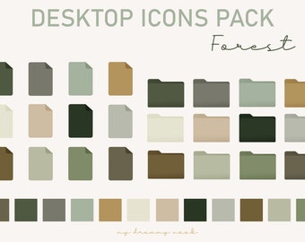 Desktop Folder Icons Green Icons Icons for Mac Icons for Windows ...