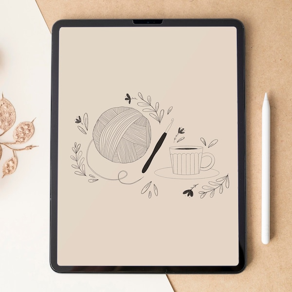 Crochet Phone Wallpaper - Etsy