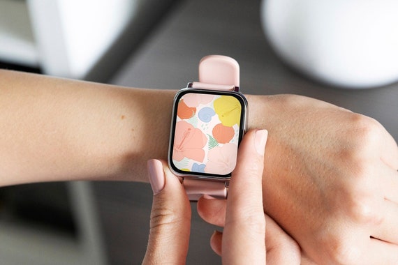 Tropical Watch Face Apple Watch Face Summer Watch | Etsy