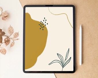 Boho Abstract Ipad Wallpaper - Etsy