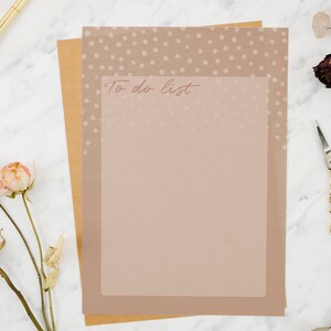 Printable to Do Lists Daily Planner Note Pad Boho to Do List Printable ...