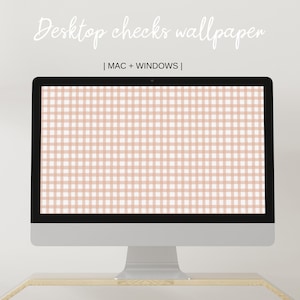 Cute Desktop Wallpaper Trendy Desktop Background Checks Wallpaper MAC ...