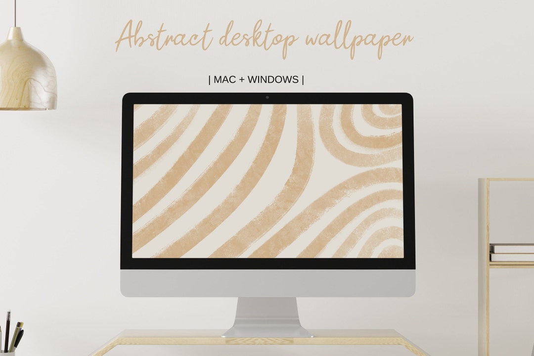 Abstract Desktop Wallpaper | Computer Desktop Background | Boho Laptop ...