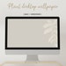 Minimalist Desktop Wallpaper | Plant Desktop Background | Neutral ...