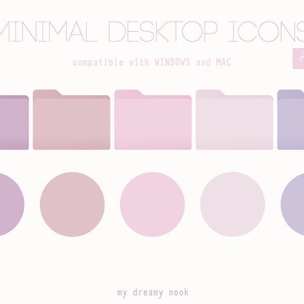 Desktop Icons - Etsy