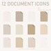 Beige Desktop Icons Neutral Desktop Icons Minimal Icons for MAC ...