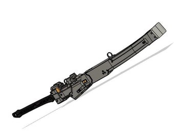 Cyberpunk Bow 3D Model STL - Etsy