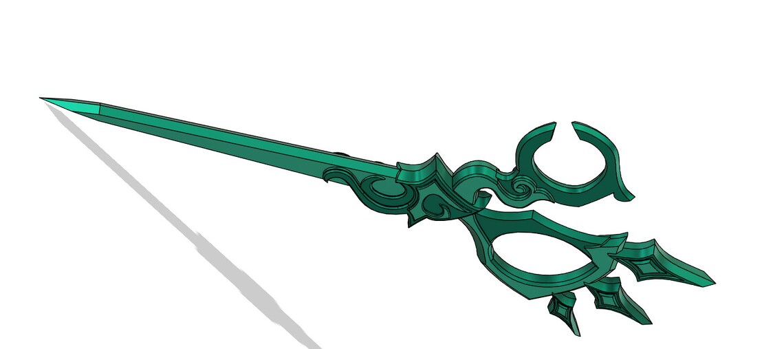 Gwen League of Legends Scissors Weapon 3d Model STL - Etsy Hong Kong