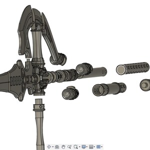 Cyberpunk Cosplay Axe [3D Model Stl] - Etsy