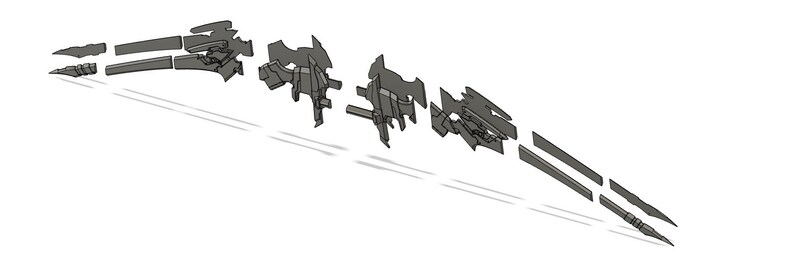 Cyberpunk Bow 3D Model STL (Instant Download) - Etsy