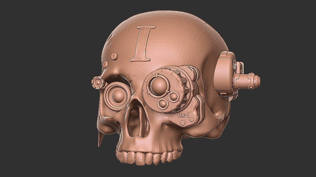 Imperial Servo Skull [3D STL] - Etsy