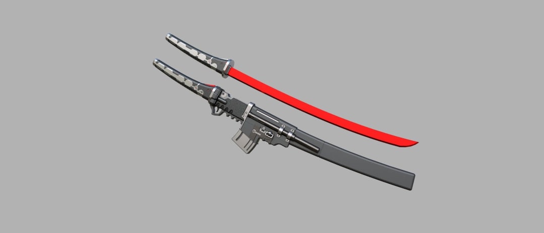 Cyberpunk Blade Katana [3D STL] - Etsy