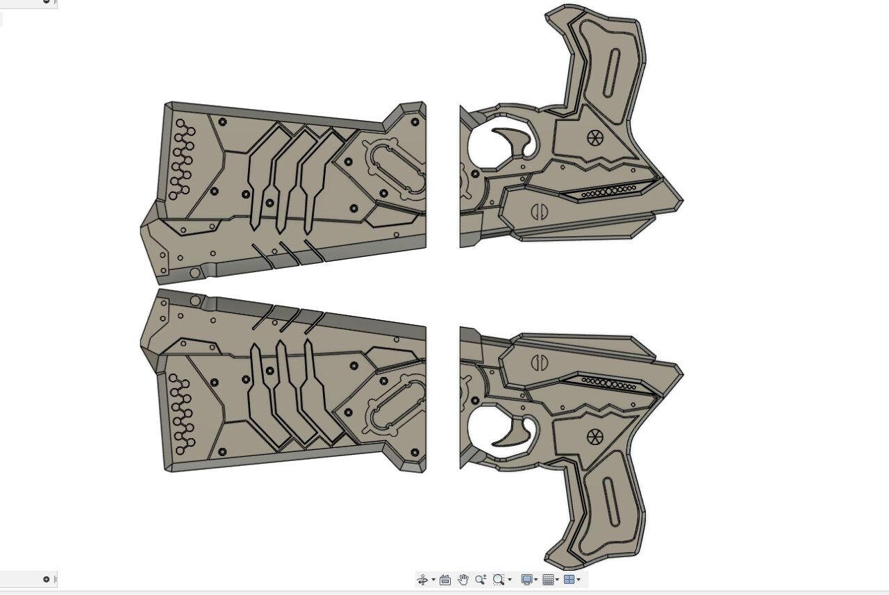 Dominator Pistol From Psycho Pass Anime STL Cosplay - Etsy Australia