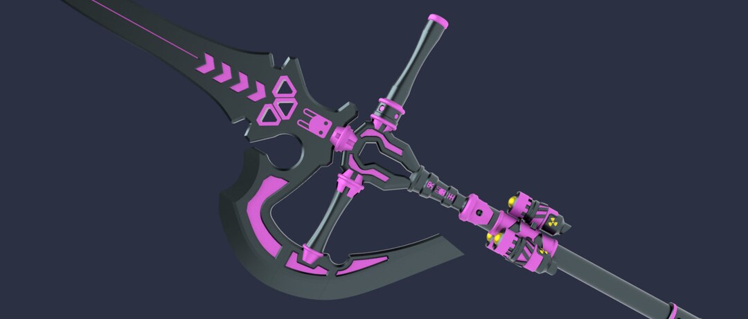 Cyberpunk Cosplay Axe [3D Model Stl] - Etsy