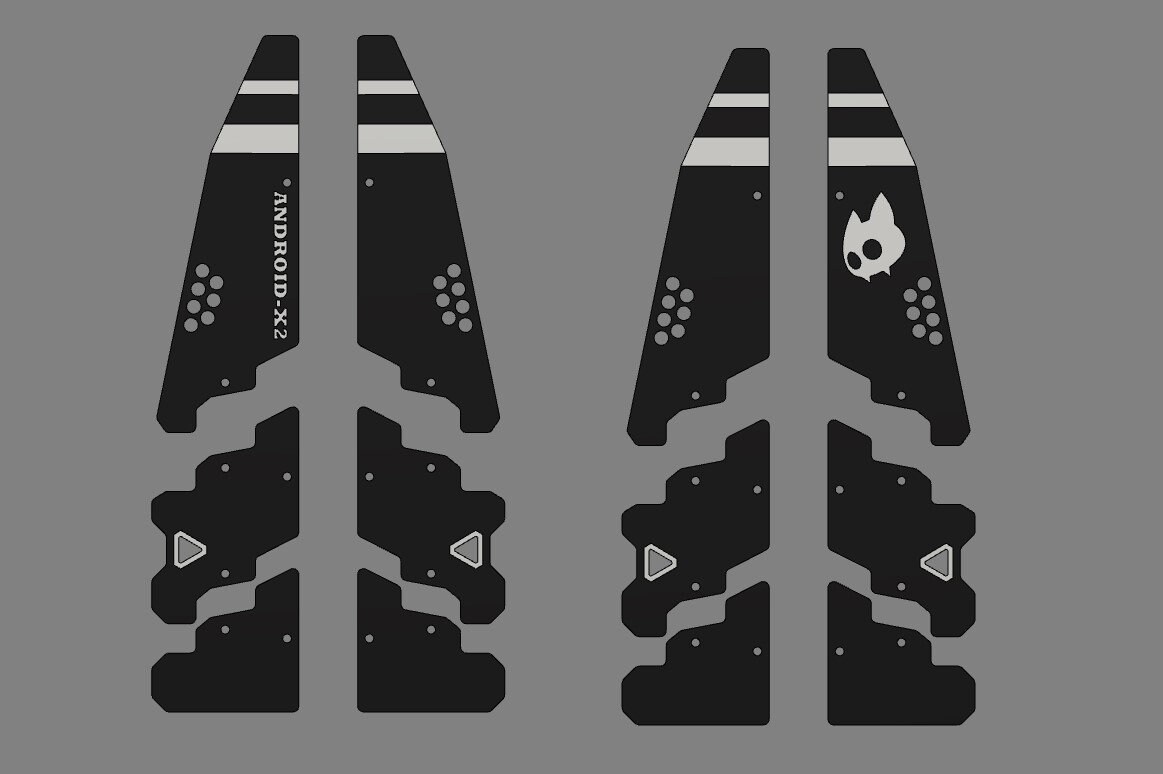 Cyberpunk Techwear Cat Bunny Ears 3D Model STL - Etsy UK