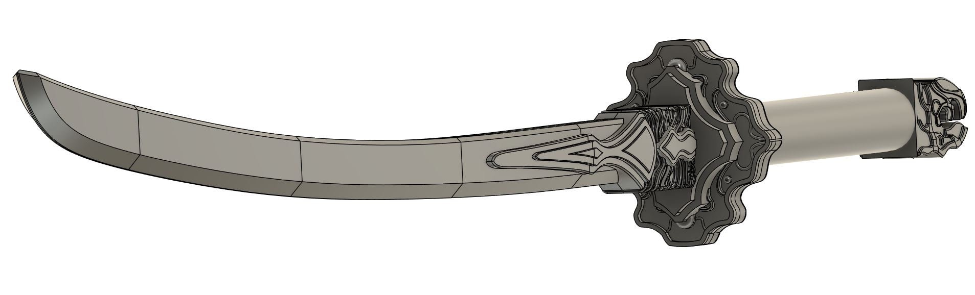 Nier Automata 2b Cosplay Katana 3d Model for Printing STL - Etsy