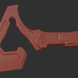 Cyberpunk\techwear Cosplay Axe\tomahawk [3D Model Stl] - Etsy