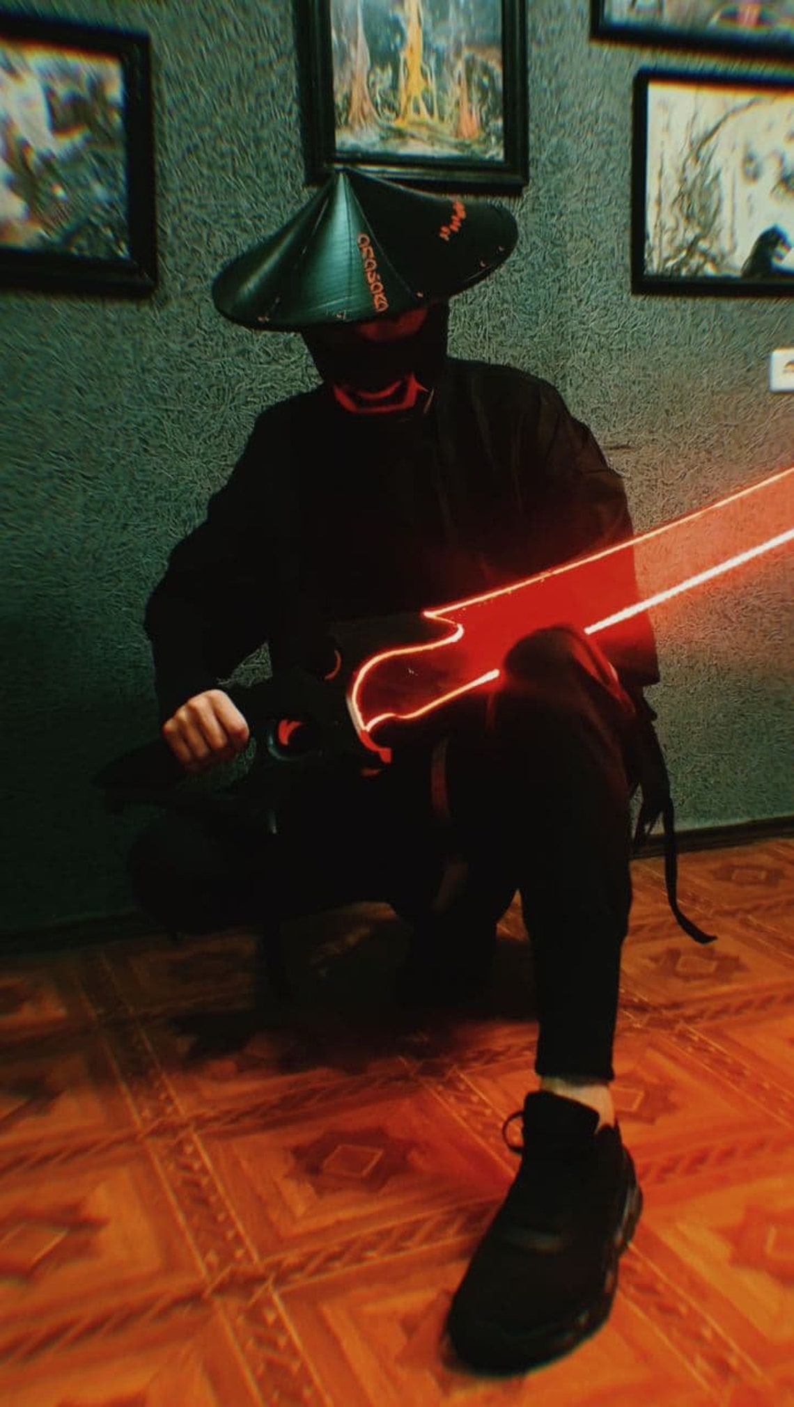 Cyber Sword LED 3d model 3d print Cyberpunk Katana | Etsy