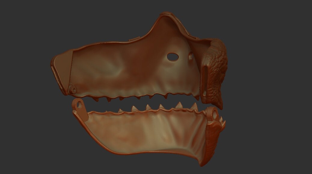 Articulated Reptile\lizard Cosplay Mask [3D STL] - Etsy