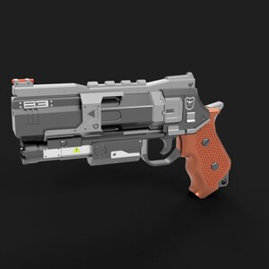 Cyberpunk Revolver Wingman B3 [3D STL] - Etsy