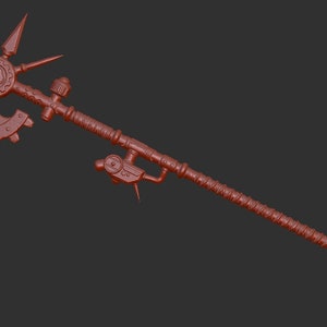 Посох Адептус Механикус [3D STL] - Etsy