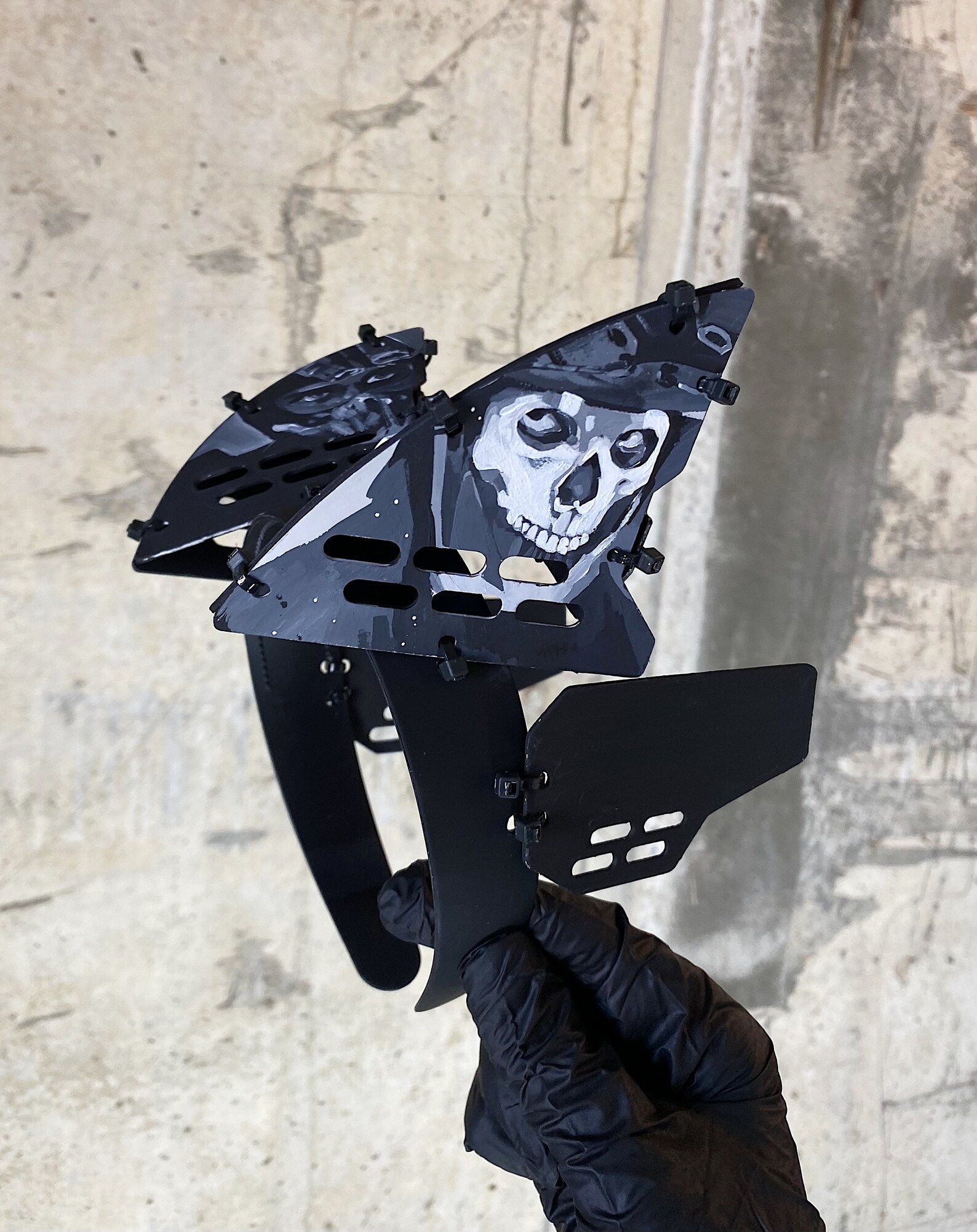 Cyberpunk Handcrafted Cat Bunny Ears Customised Ghost Keegan Konig ...