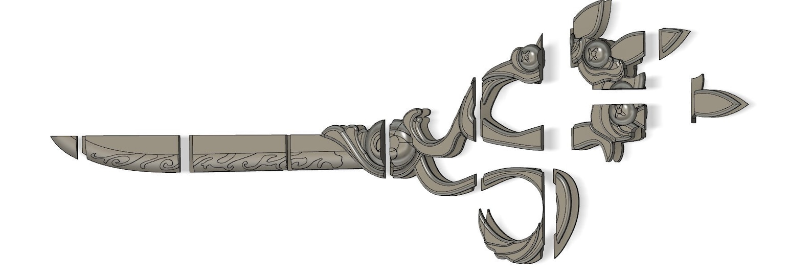 League of Legends Gwen Scissors Cafe Cuties Skin 3D Model STL - Etsy