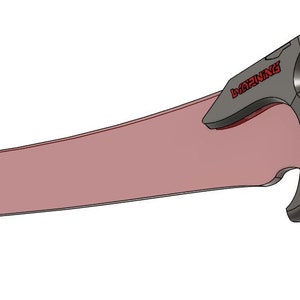 Cyberpunk LED Sword 3D Model STL - Etsy