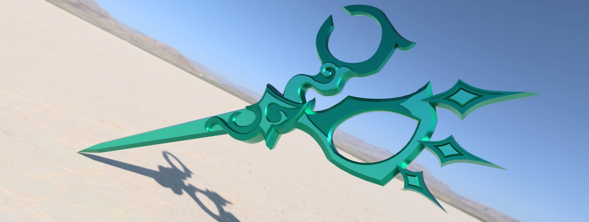 Gwen League of Legends Scissors Weapon 3d Model STL - Etsy
