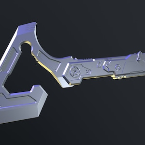 Cyberpunk\techwear Cosplay Axe\tomahawk [3D Model Stl] - Etsy