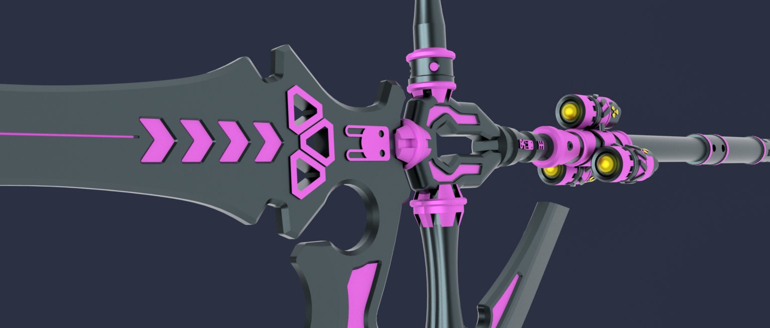 Cyberpunk Cosplay Axe 3D Model Stl - Etsy