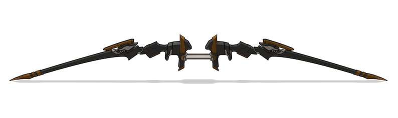 Cyberpunk Bow 3D Model STL - Etsy