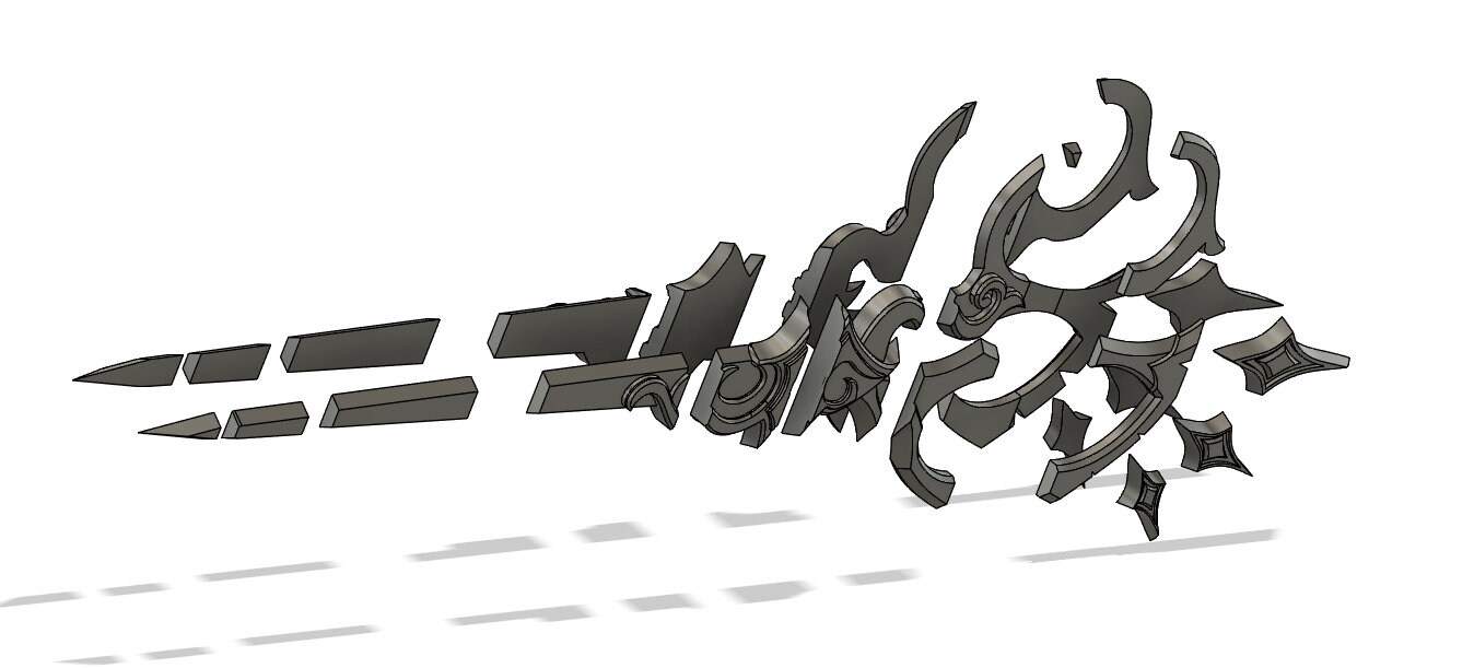 Gwen League of Legends Scissors Weapon 3d Model STL - Etsy