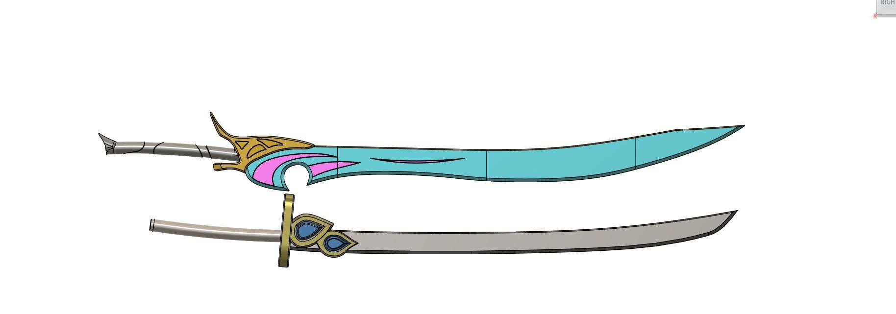 League of Legends Yone Spirit Blossom 3D Model for 3D Printing (STL ...