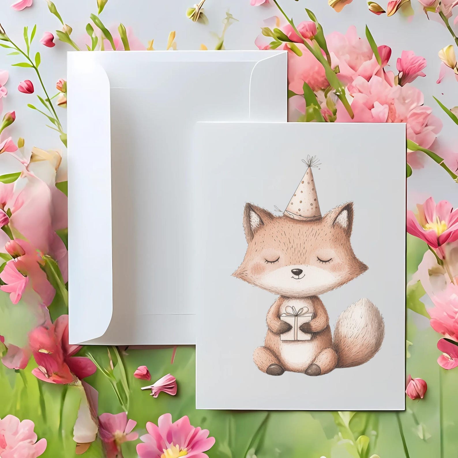 Woodland Animals Birthday Clipart Bundle – Cute Forest Creatures for ...
