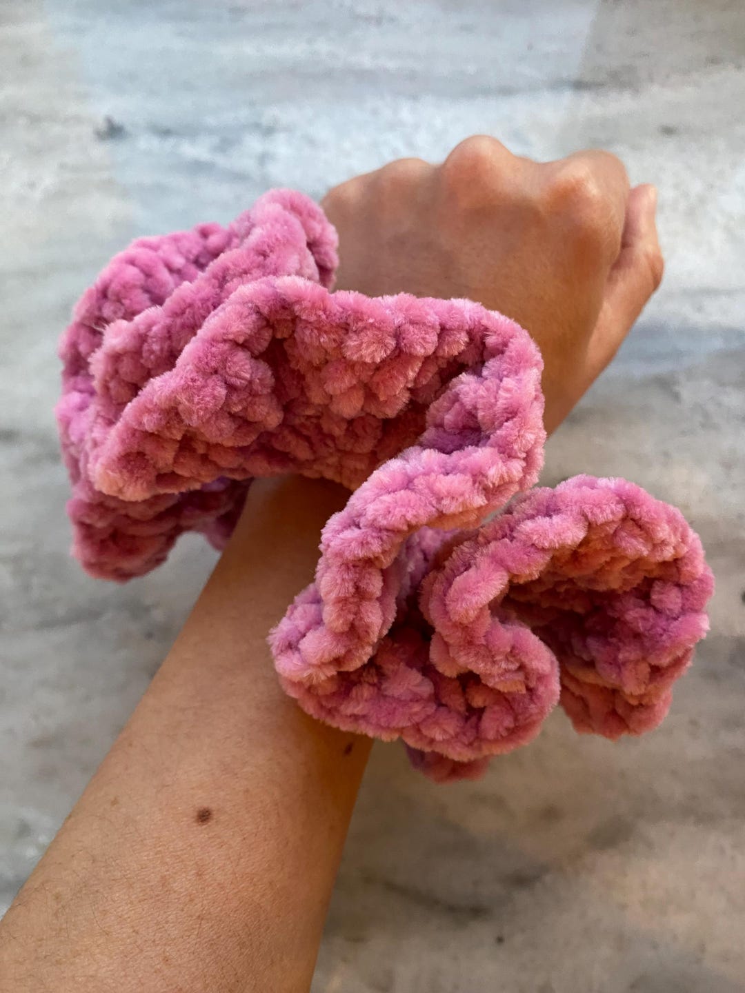 Extra Large Soft Chenille Scrunchies, Soft and Snuggly Scrunchies. - Etsy