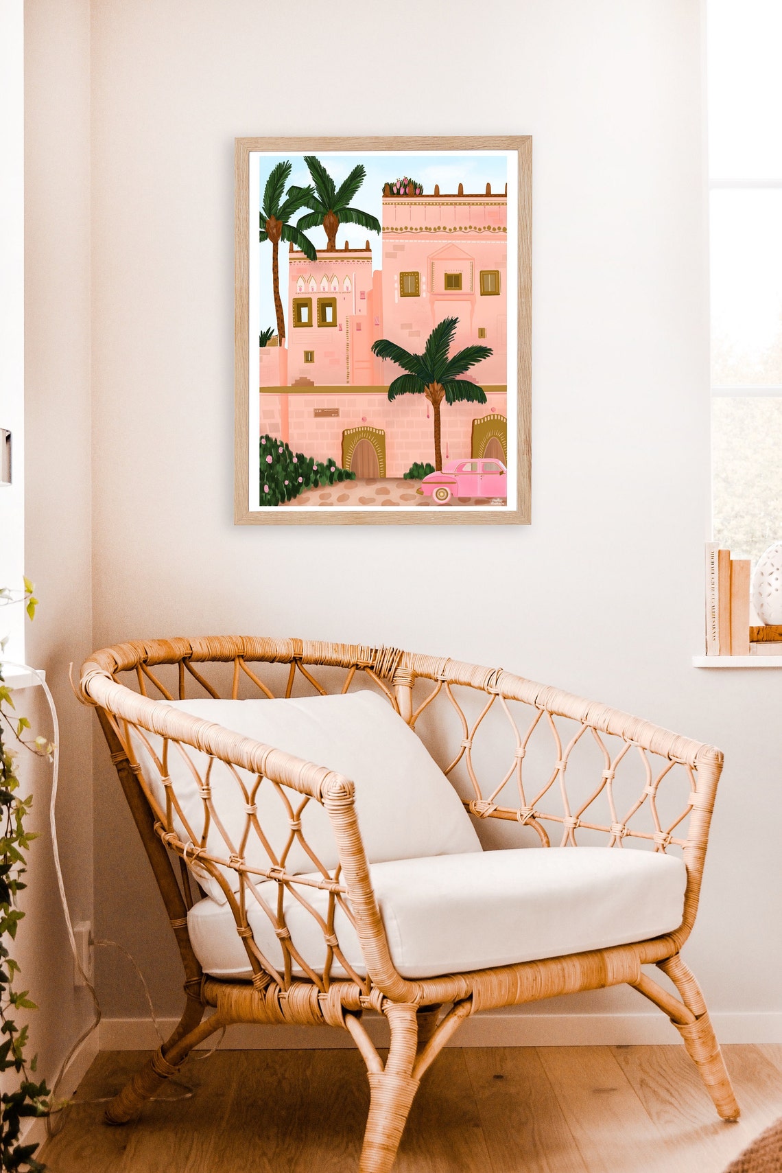 Moroccan Print Moroccan Art Work Travel Poster Plant Print - Etsy