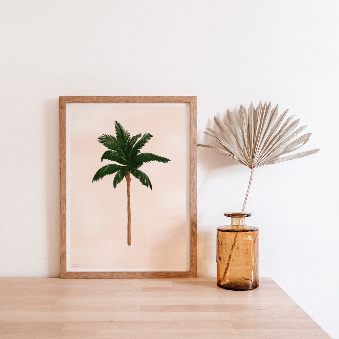 Palm Tree Print, Plant Print, Tropical Print, Home Decor, Paradise ...
