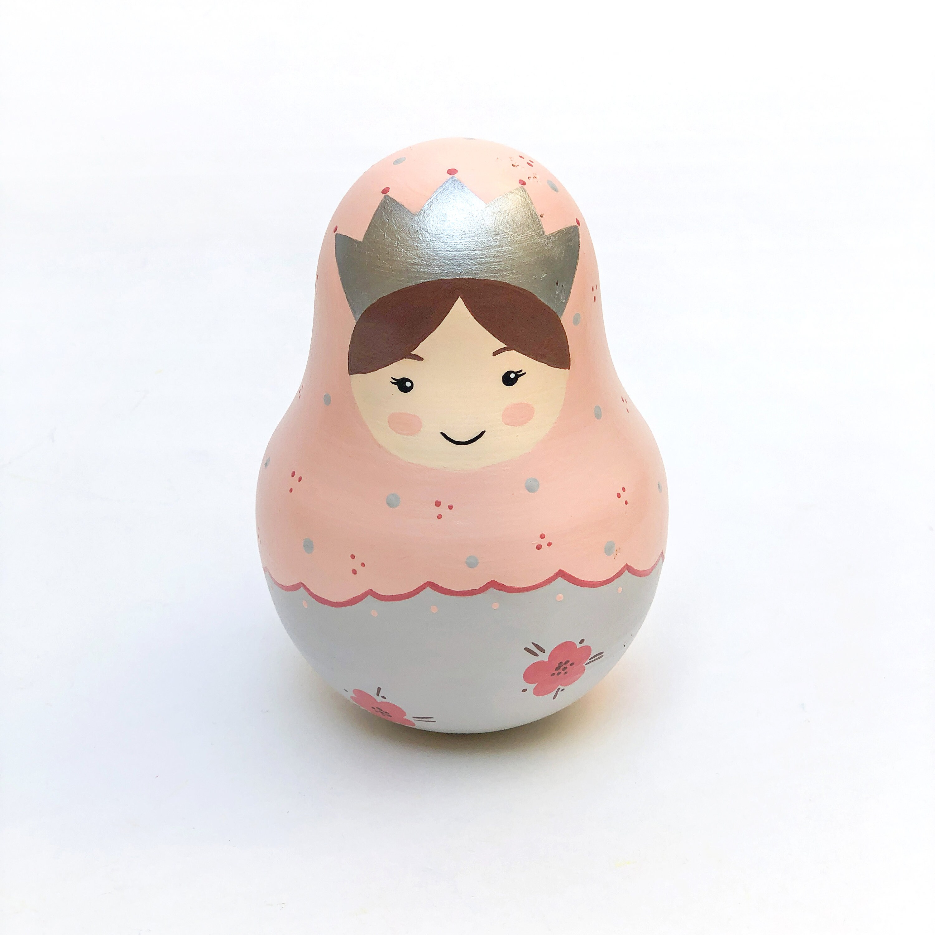 Roly Poly Doll / Princess doll / 1st Birthday Gift / | Etsy