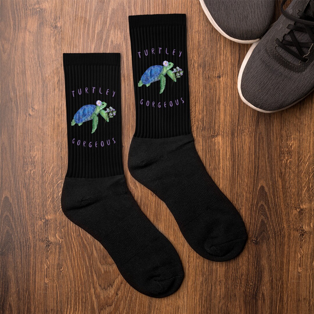 Cute Turtle Socks, Totally Gorgeous Stockings, Comfy Fun Sportswear ...