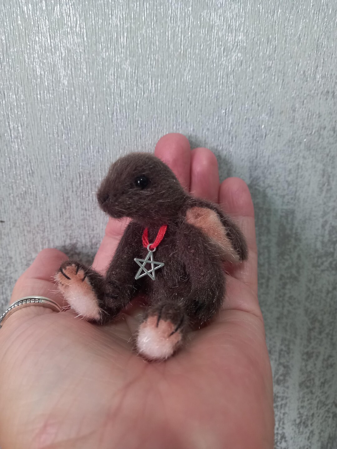 Meet Coco a Soft Handmade Minature Bunny Rabbit Fully Jointed With Free ...