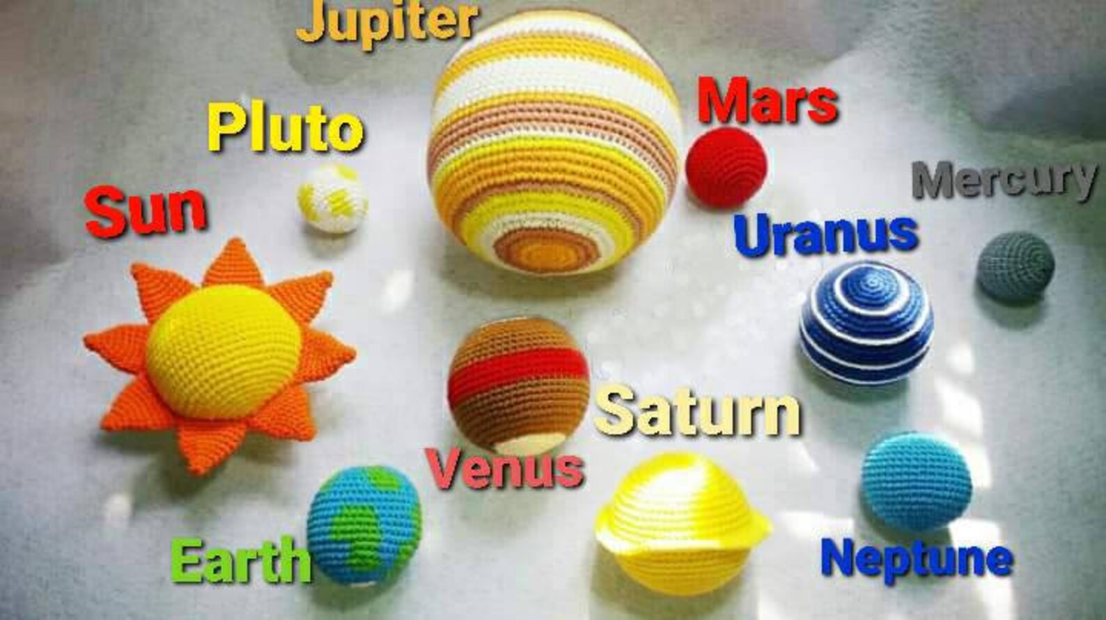 Solar System Play Amigurumi Crochet Stuffed Planets - Etsy