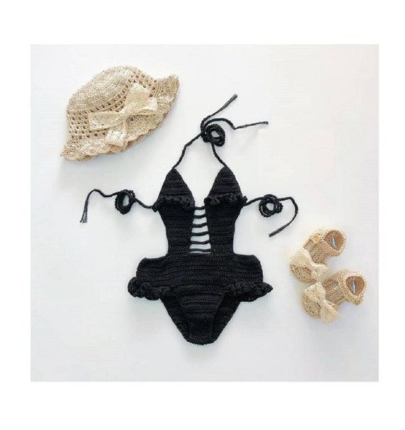 Crochet Bikini for Baby Girlbaby Girl Swimsuit One Piece Two - Etsy