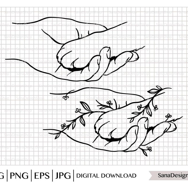 Cat Paw and Hands - Etsy