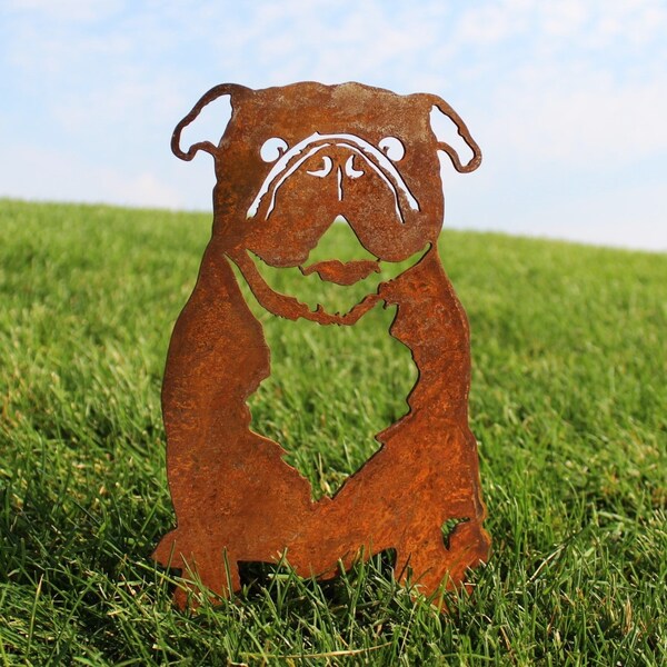Metal Bulldog - Etsy