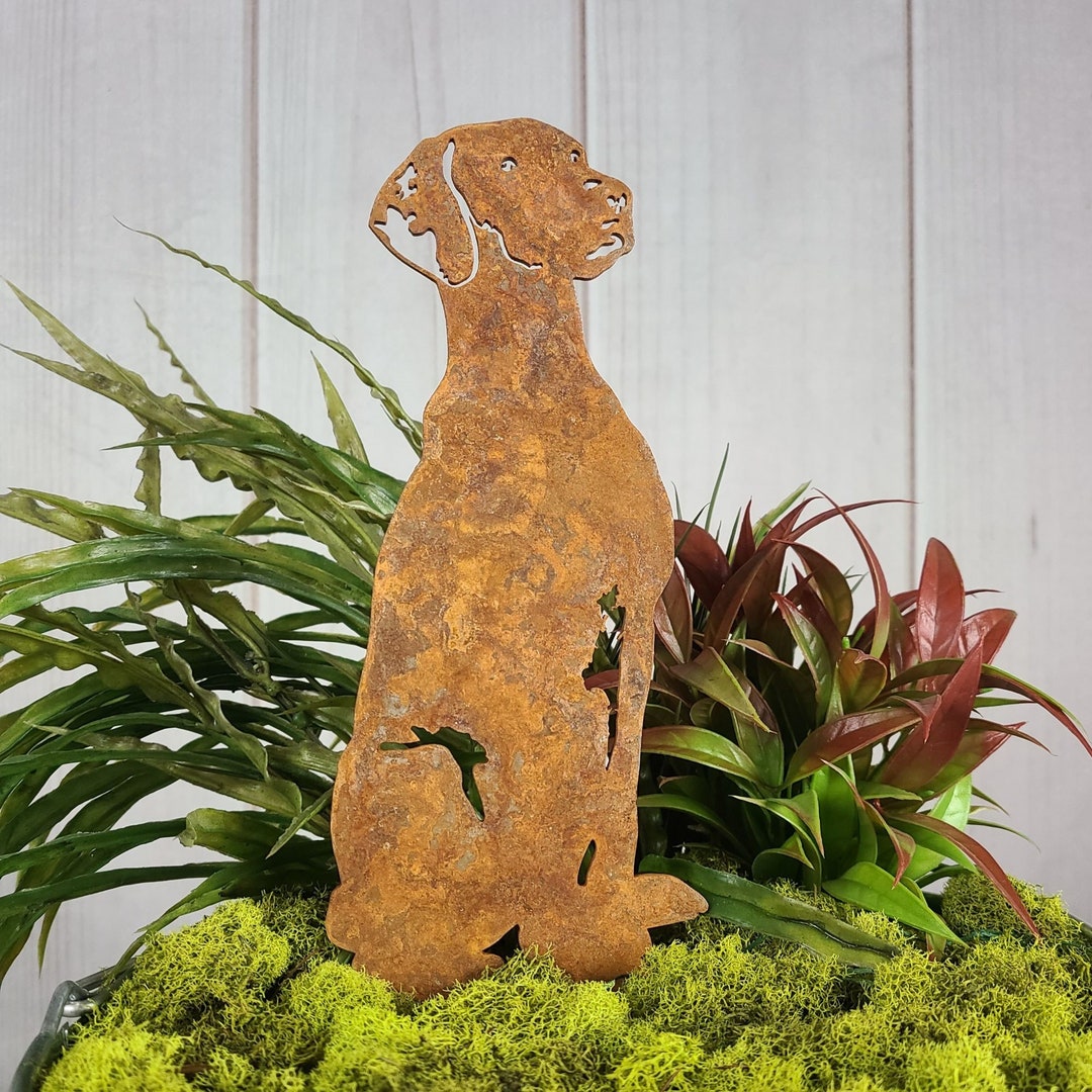Rhodesian Ridgeback Corten Steel Dog Silhouette Rust Art - Etsy