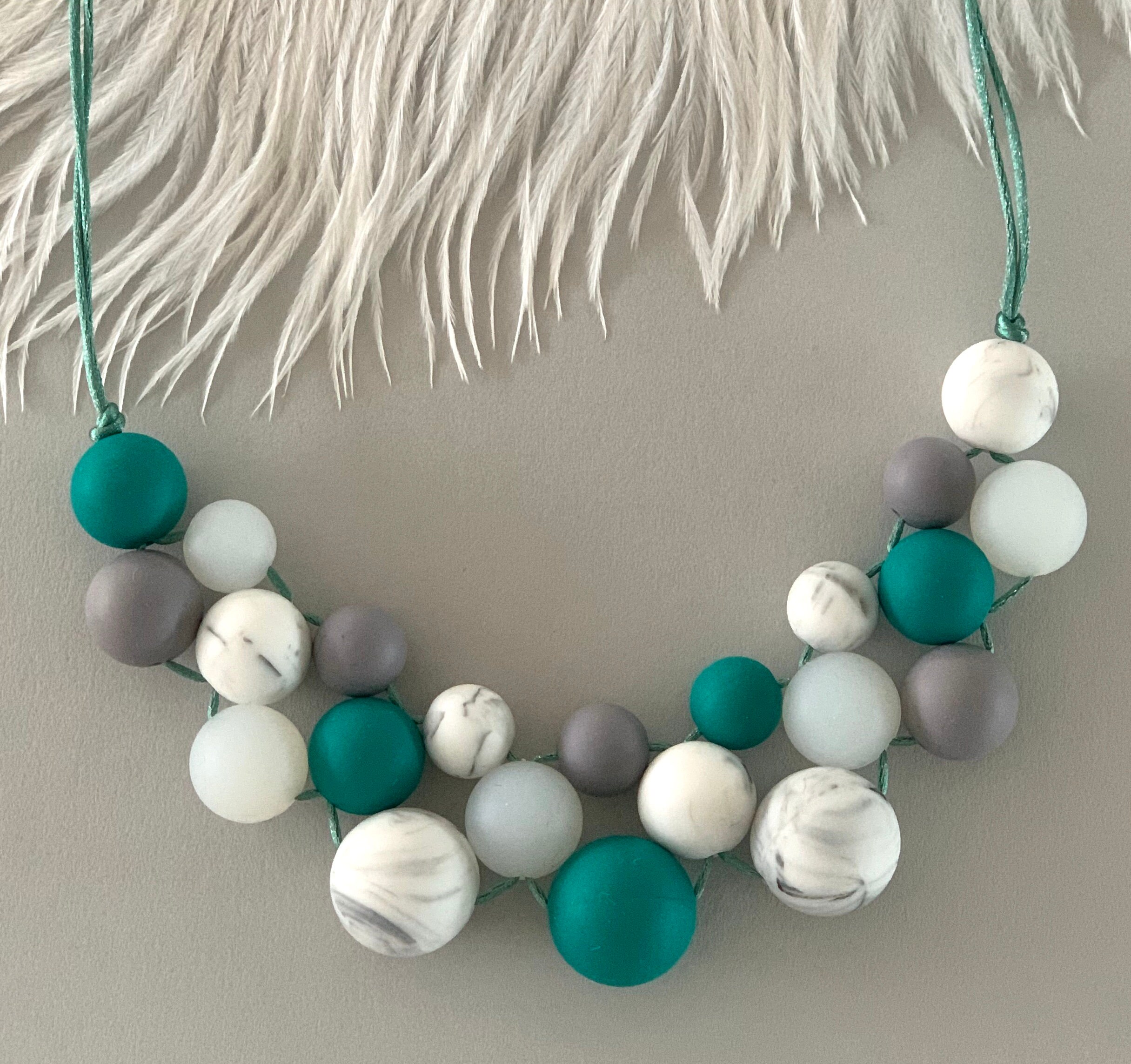 Unique Lightweight Statement Chunky Necklace Mother's - Etsy